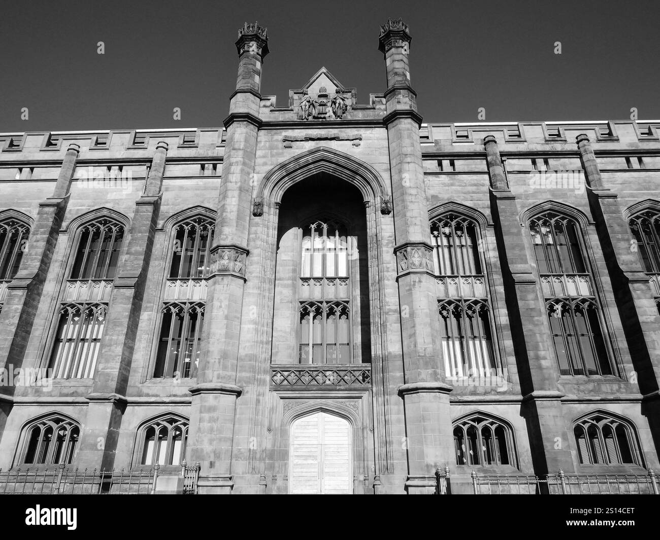 Former school building listed Black and White Stock Photos & Images - Alamy