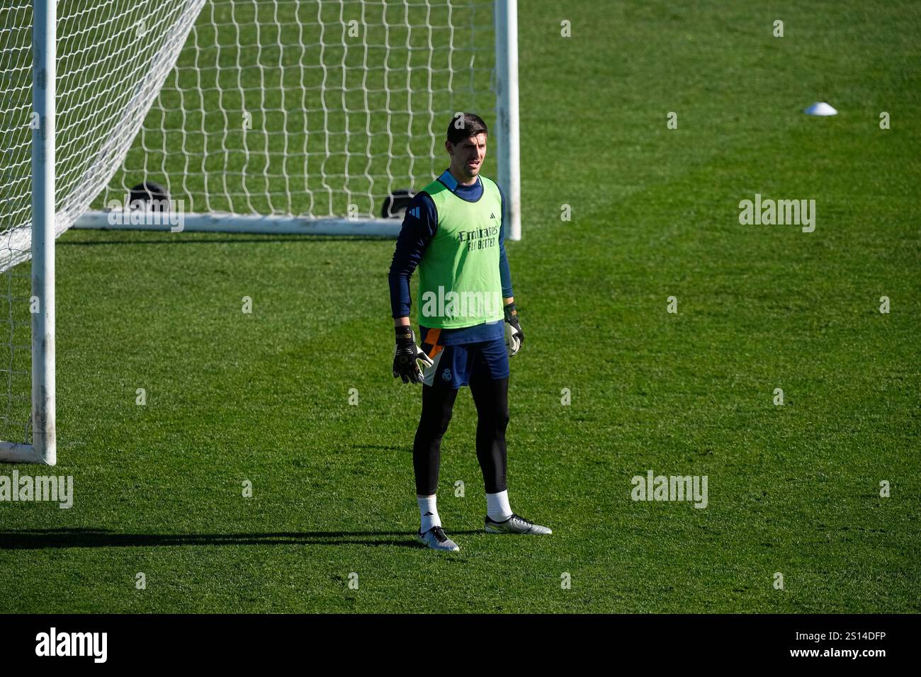 Thibaut Courtois during the last 2024 open doors training sassion of ...