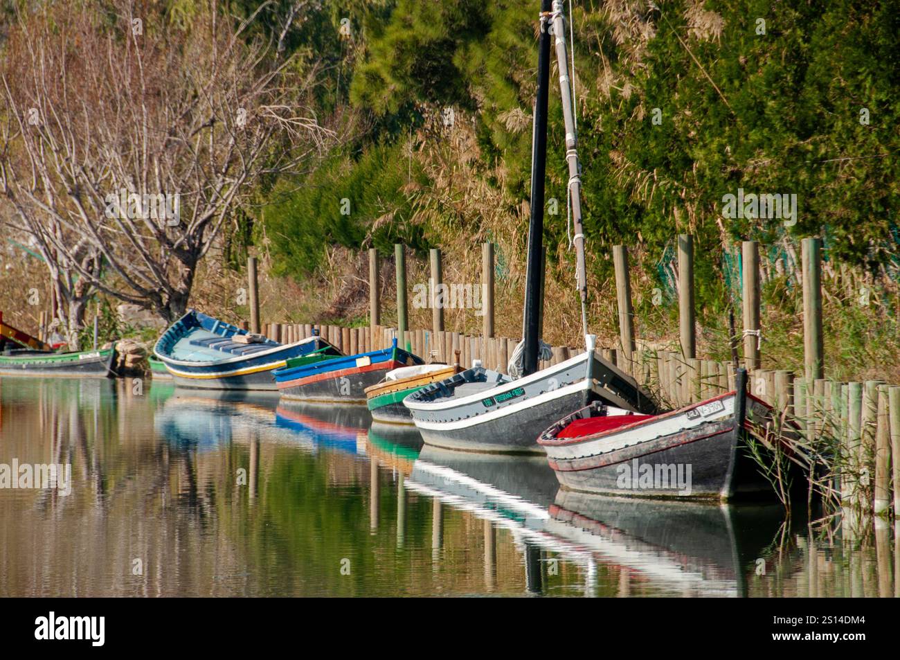 Albufera Nature Park in Valencia. Spain Stock Photo - Alamy
