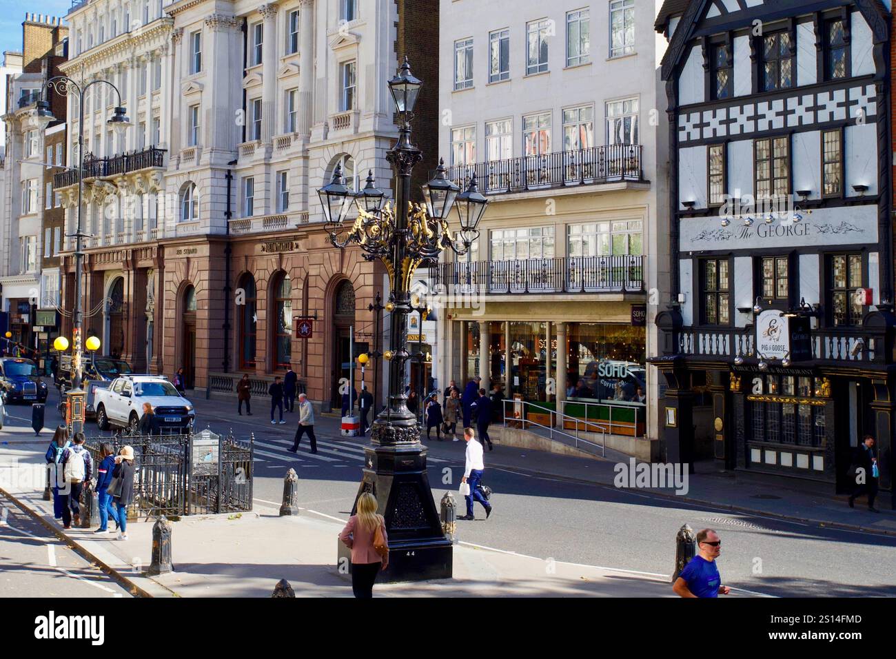 The Strand, Temple, City of London, London, England Stock Photo - Alamy