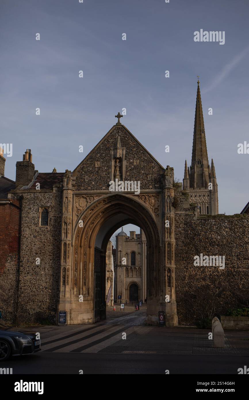The Erpingham Gate, Norwich Cathedral Stock Photo - Alamy
