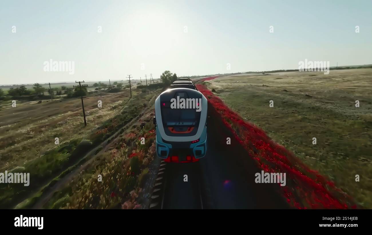 Enjoy a mesmerizing Train Journey Through the Vibrant and Colorful ...
