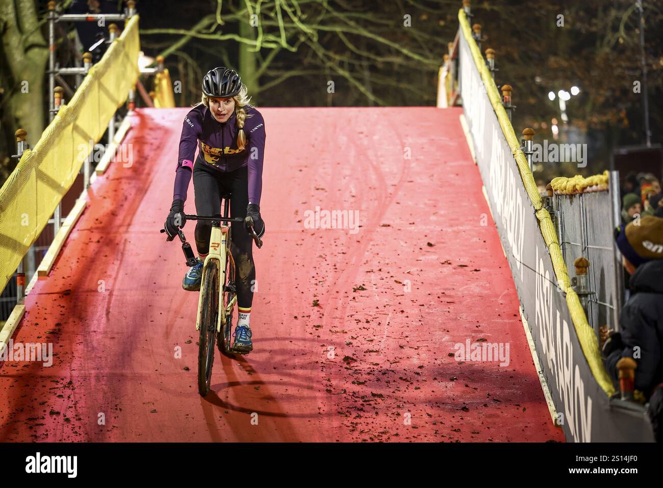 Diegem, Belgium. 30th Dec, 2024. Nona Van Braeckel pictured in action ...