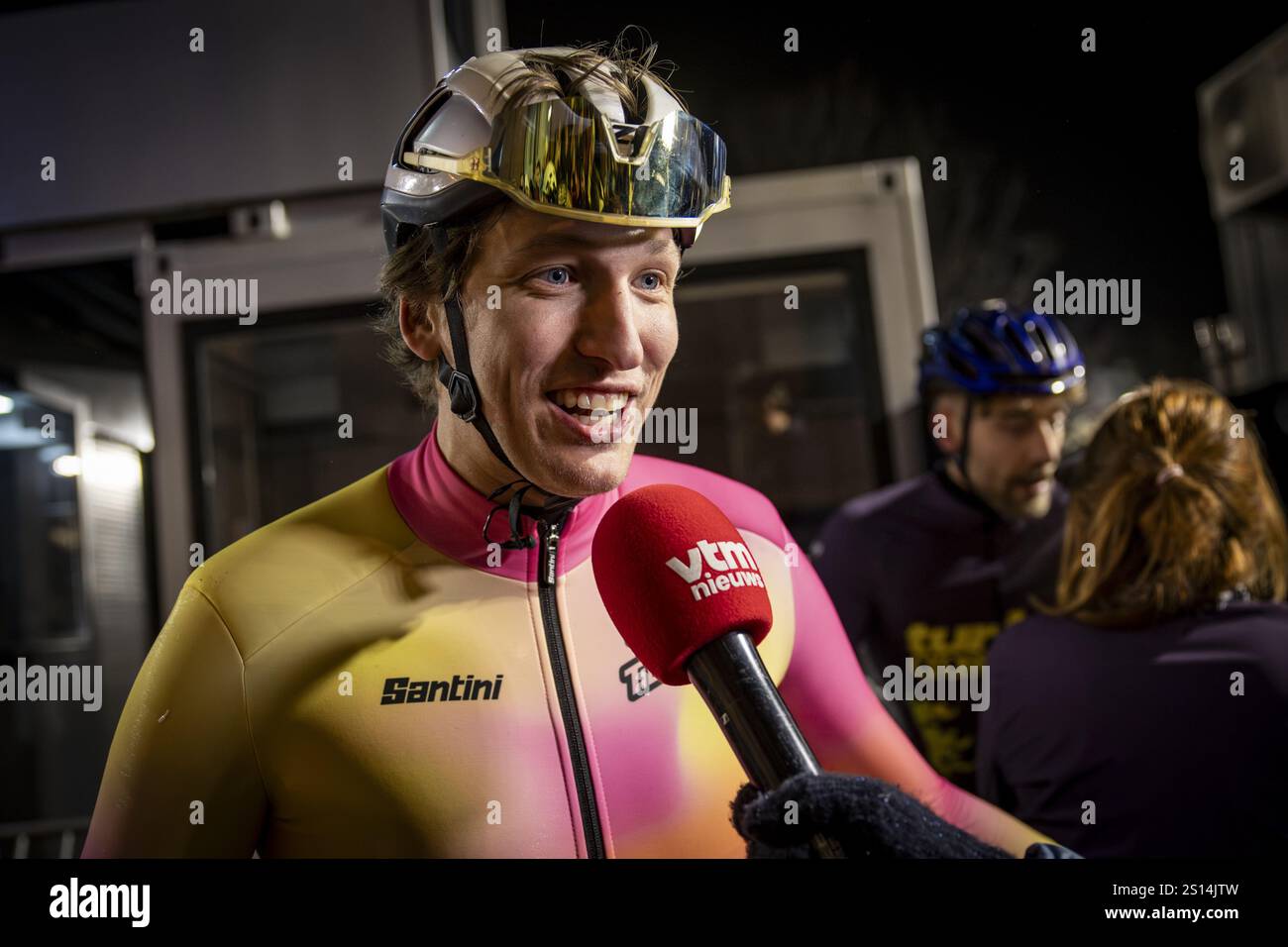 Diegem, Belgium. 30th Dec, 2024. Bas Tietema pictured after the 'Turbo ...