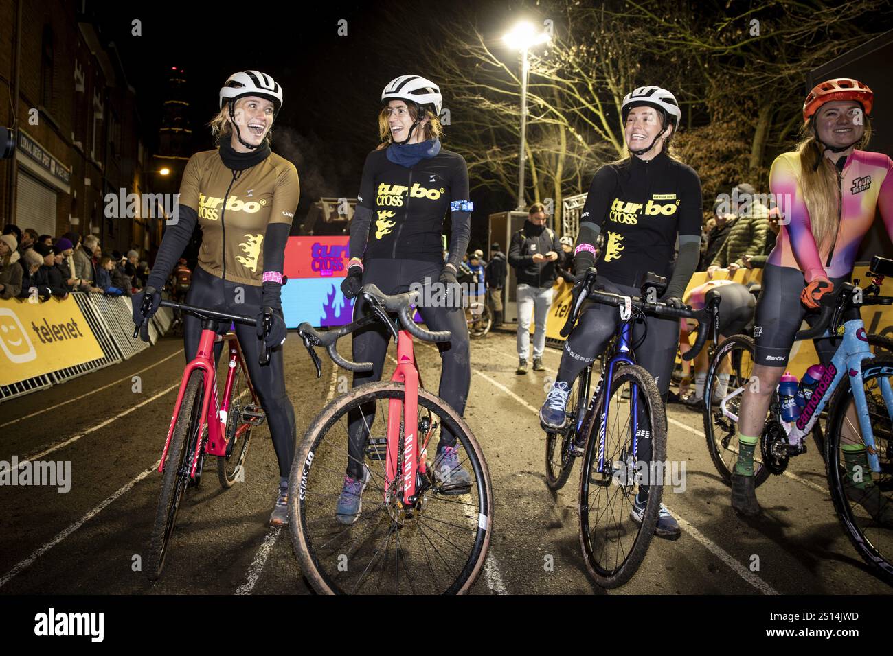 Diegem, Belgium. 30th Dec, 2024. The participants pictured before the ...
