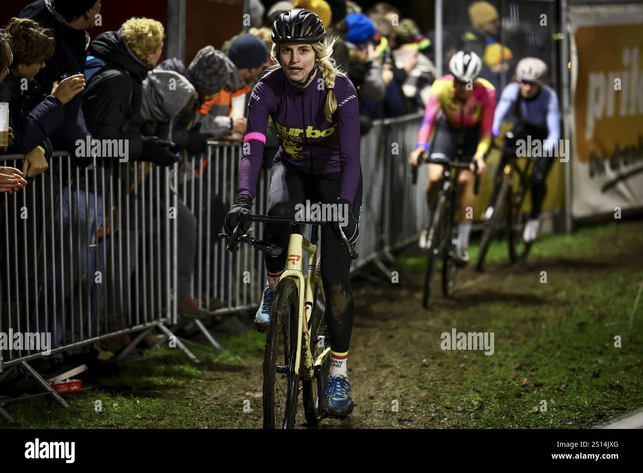 Diegem, Belgium. 30th Dec, 2024. Nona Van Braeckel pictured in action ...