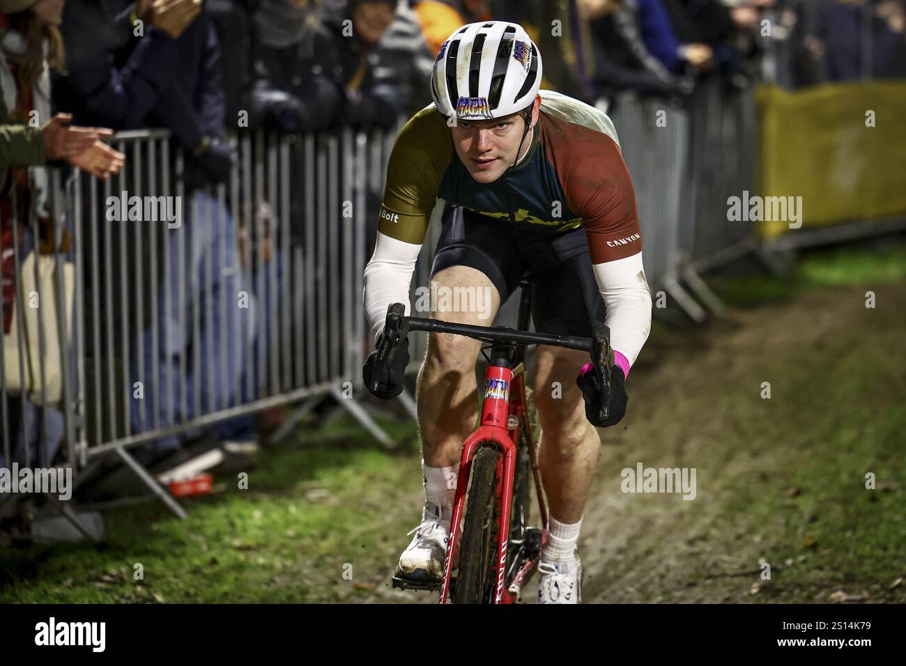 Diegem, Belgium. 30th Dec, 2024. Samuel De Graef pictured in action ...