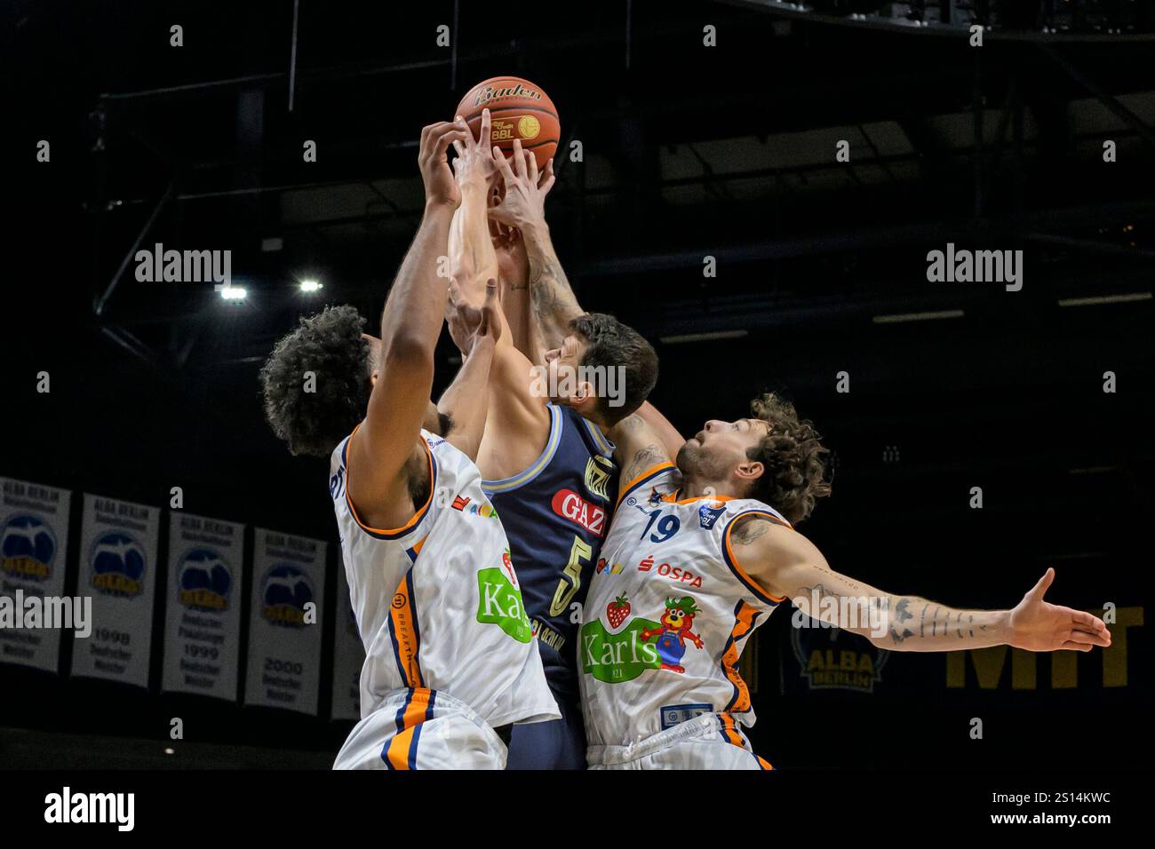GER, Berlin, Basketball, Alba Berlin vs Rostock Seawolves, BBL ...