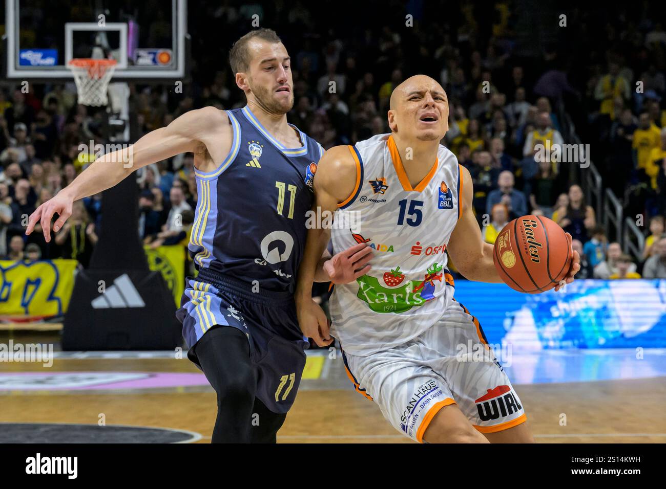 Berlin, Deutschland. 31st Dec, 2024. GER, Berlin, Basketball, Alba ...