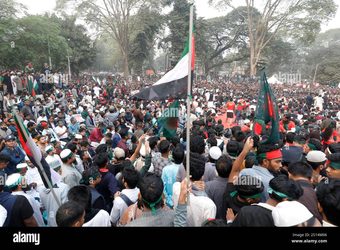 Dhaka, Bangladesh - December 31, 2024: "March for Unity" rally ...