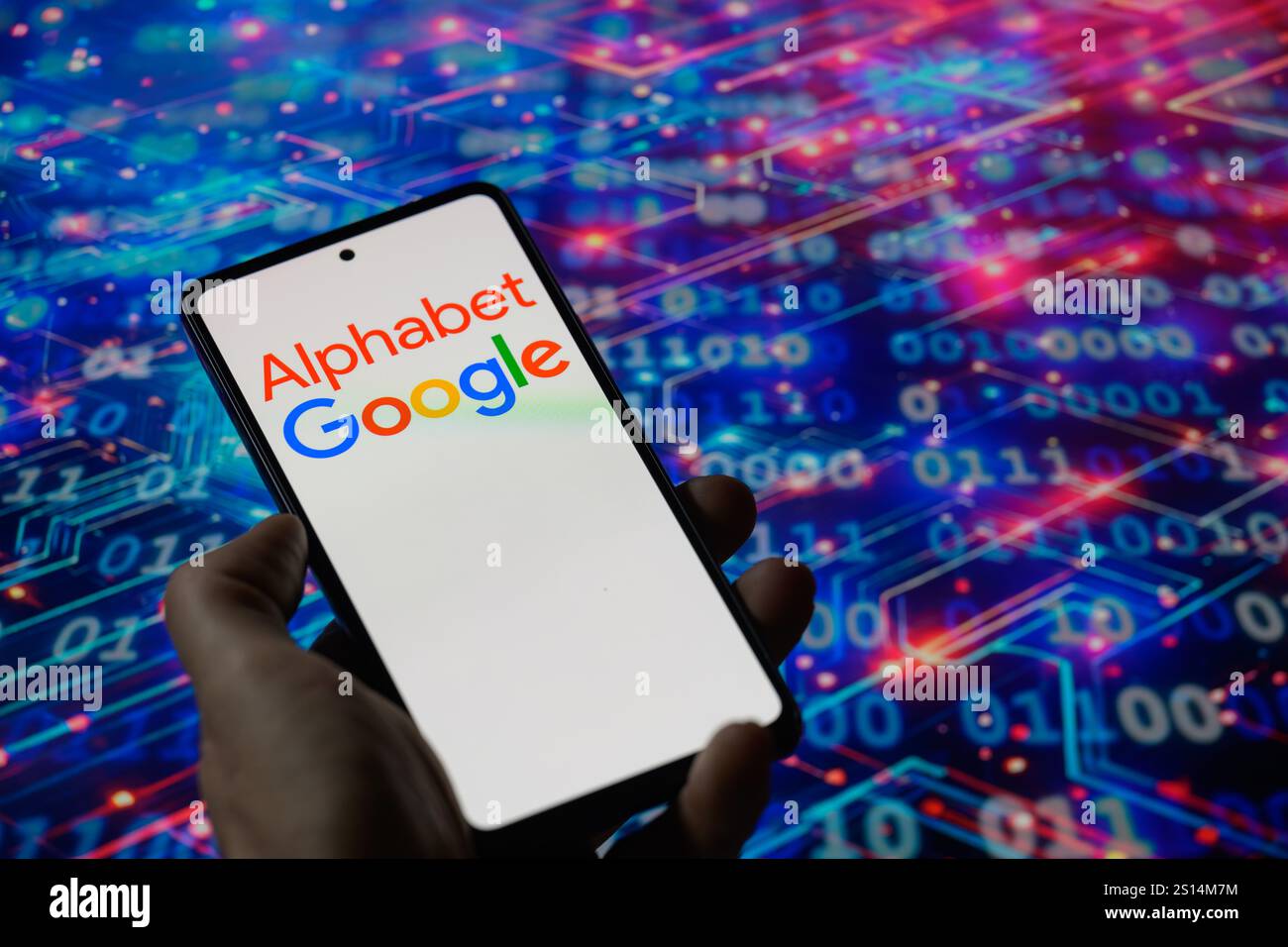 Brussels, Belgium. 30th Dec, 2024. Google - Alphabet is being displayed ...