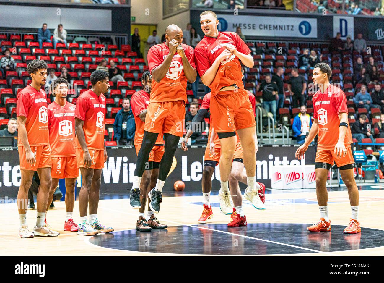 Chemnitz, Deutschland 30. Dezember 2024: 1.BBL - 2024/2025 - Niners ...