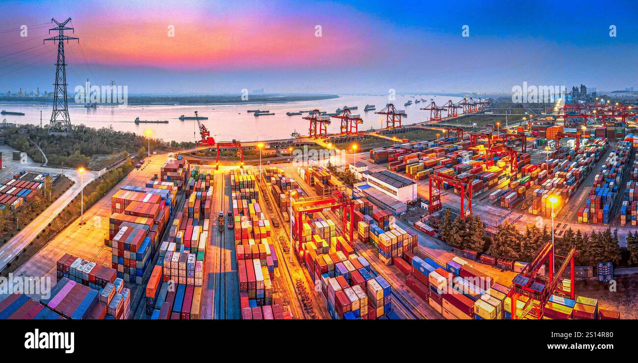 Beijing, China. 20th Dec, 2024. An aerial drone photo taken on Dec. 20 ...