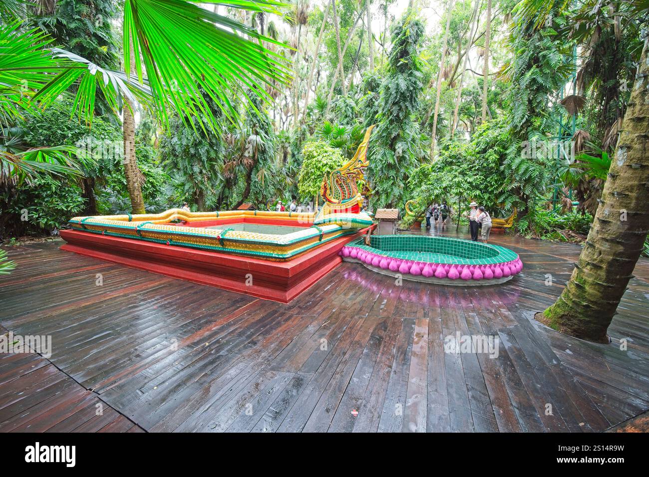 Wat Kham Chanot, a beautiful temple in north east thailand, province ...