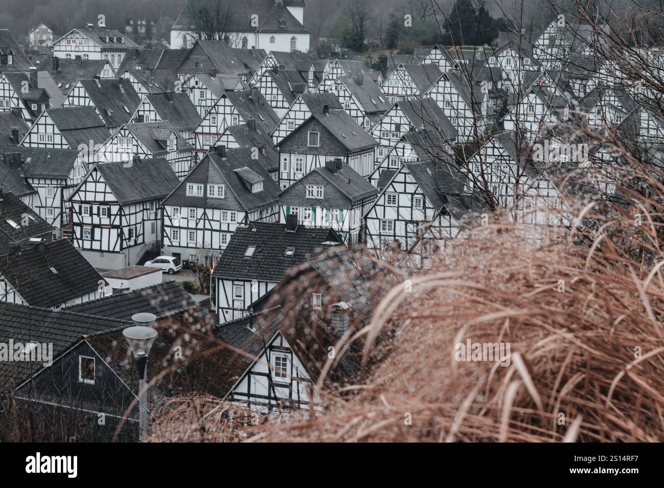Cityscape of Freudenberg in Siegerland Germany Stock Photo - Alamy