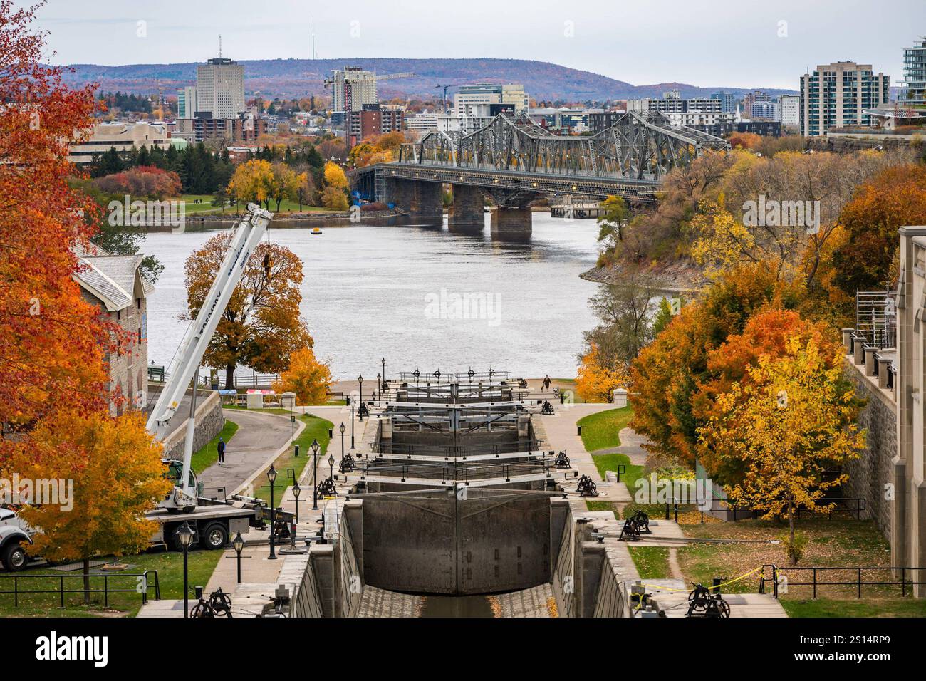 Ottawa Rideau Canal Locks 1-8 *** Ottawa Rideau Canal Locks 1 8 Stock ...