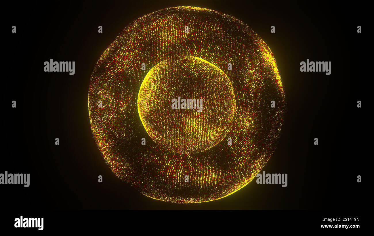 Video animation golden glitter particles hi-res stock photography and ...