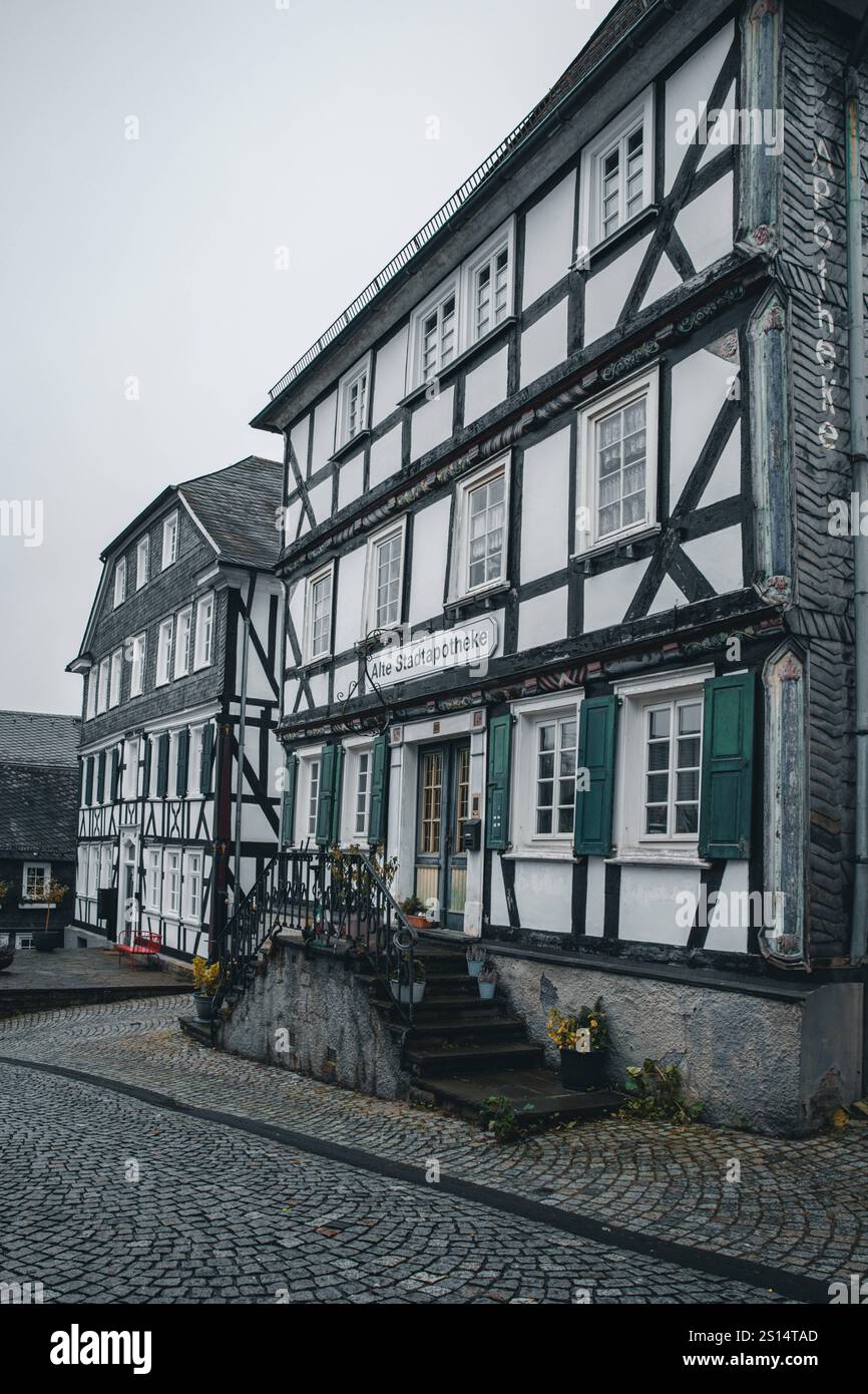 Culture Travel Germany Europe, German fairytale villages Detailed view ...