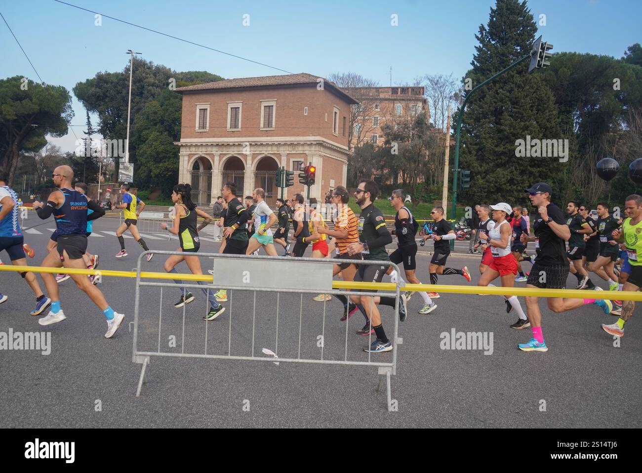 Rome, Italy. 31 December 2024 Thousands of participants take part in ...