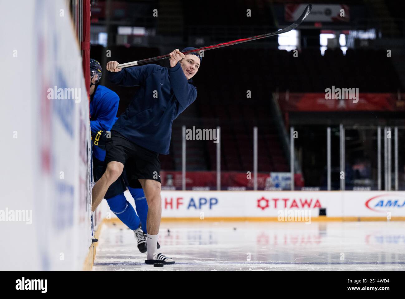 Anton Wahlberg of, Sweden. , . at a practice session during the 2025 ...