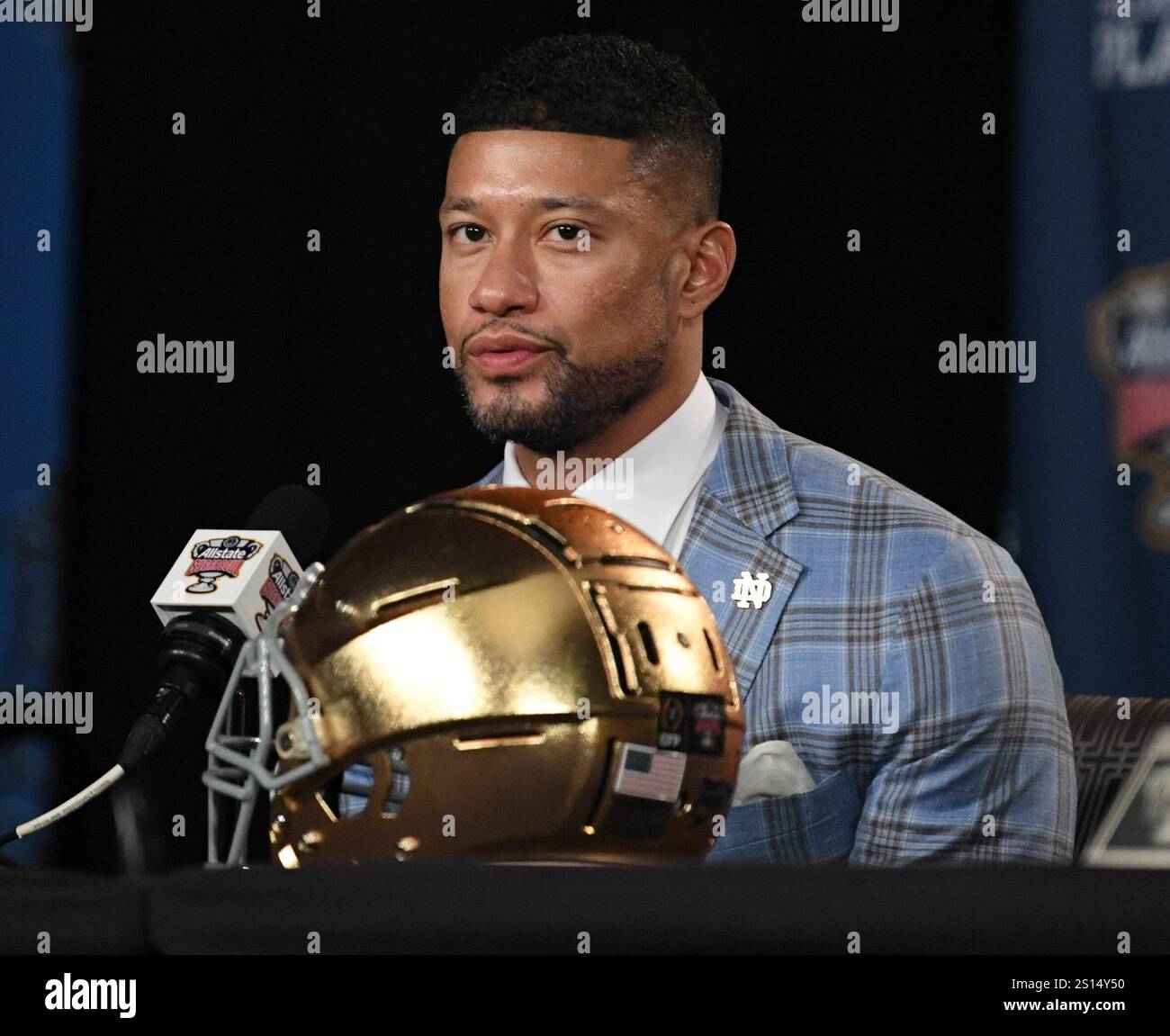 New Orleans, Louisiana, USA. 31st Dec, 2024. Notre Dame Fighting Irish ...