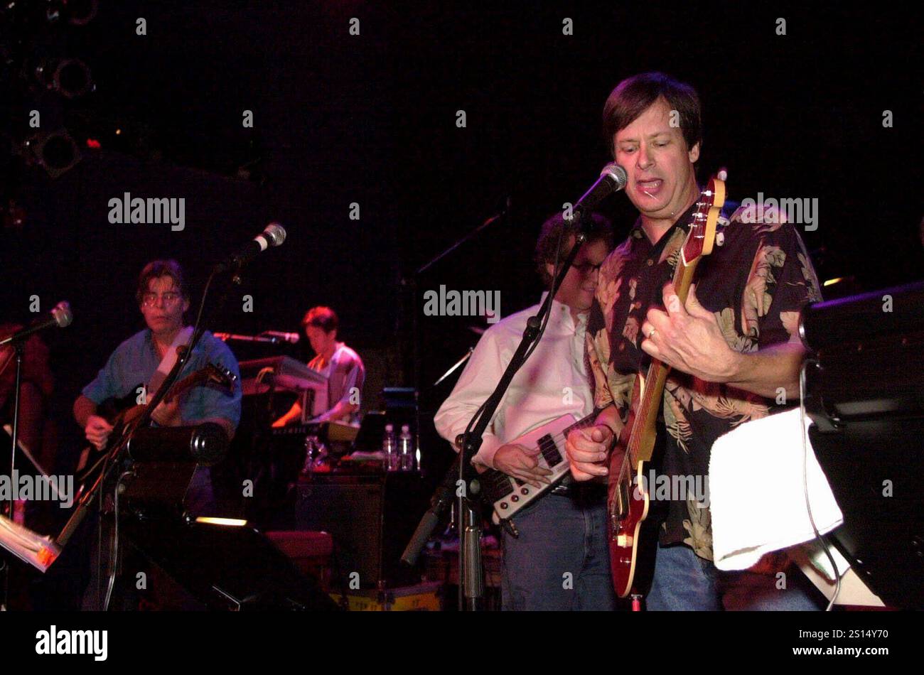 FILE - From left, author Stephen King, Mitch Albom, Ridley Pearson and ...