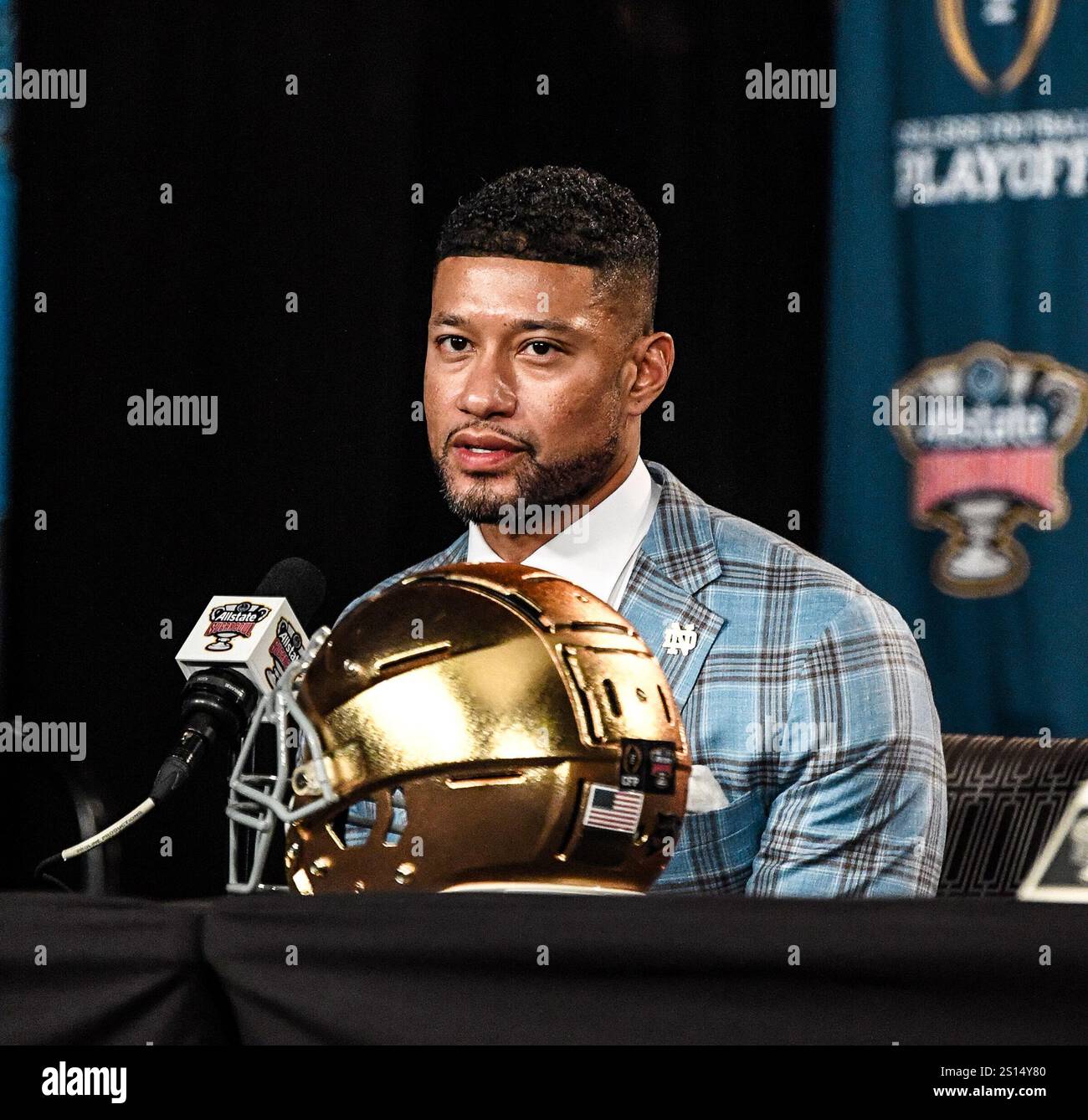 New Orleans, Louisiana, USA. 31st Dec, 2024. Notre Dame Fighting Irish ...