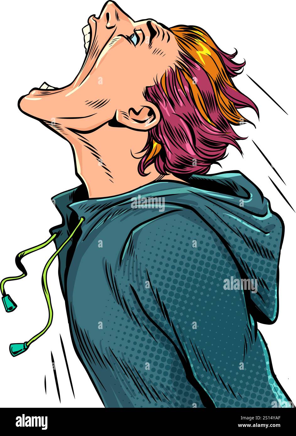 Kitsch food advertising Stock Vector Images - Alamy