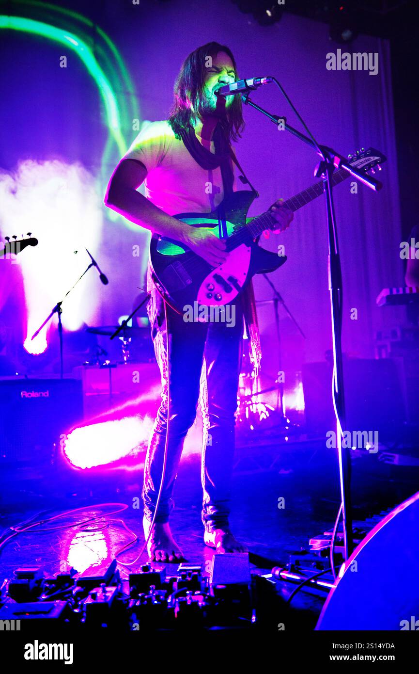 Australian rock band Tame Impala in concert at The Institute ...