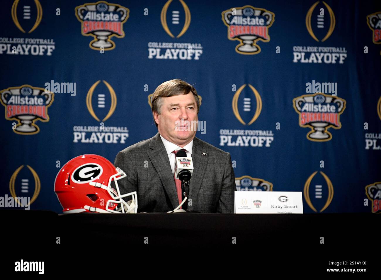 New Orleans, Louisiana, USA. 31st Dec, 2024. Georgia Bulldog Football ...