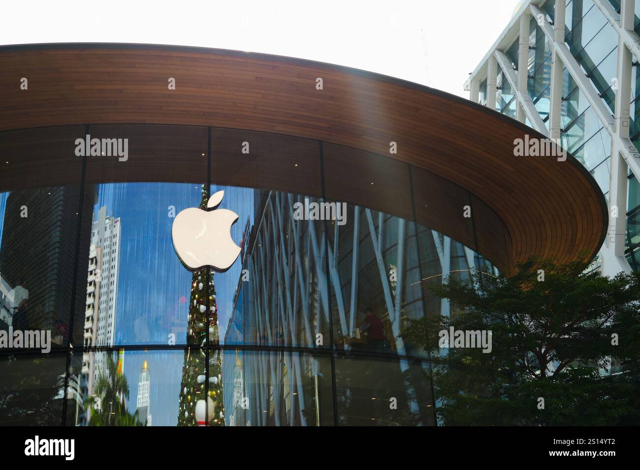 Bangkok, Thailand, Nov 20, 2024: Apple Inc. Logo Neon Sign Icon at ...