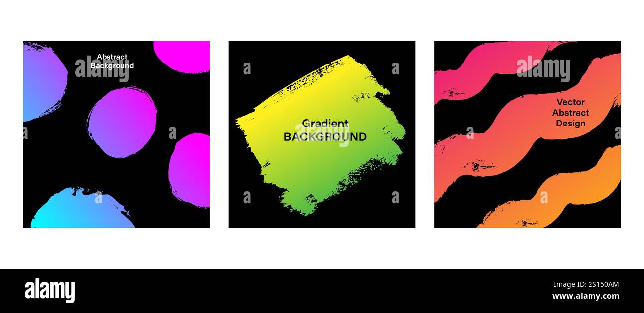 Graphic abstract frames social media Cut Out Stock Images & Pictures ...