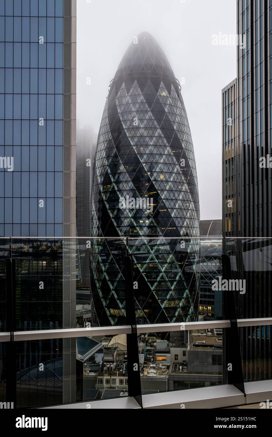30 St Mary Axe, also known as The Gherkin Building In The City of ...
