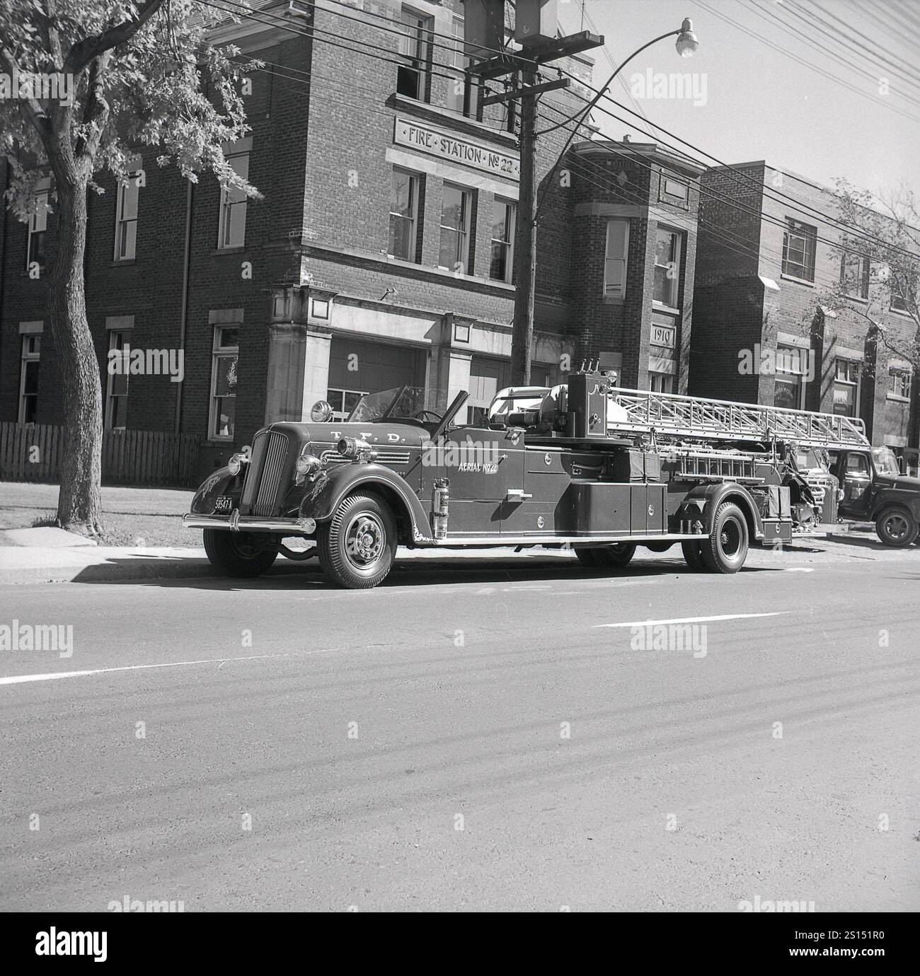 Fire Hall, Toronto, Main St., e. side, s. of Swanwick Ave., showing ...