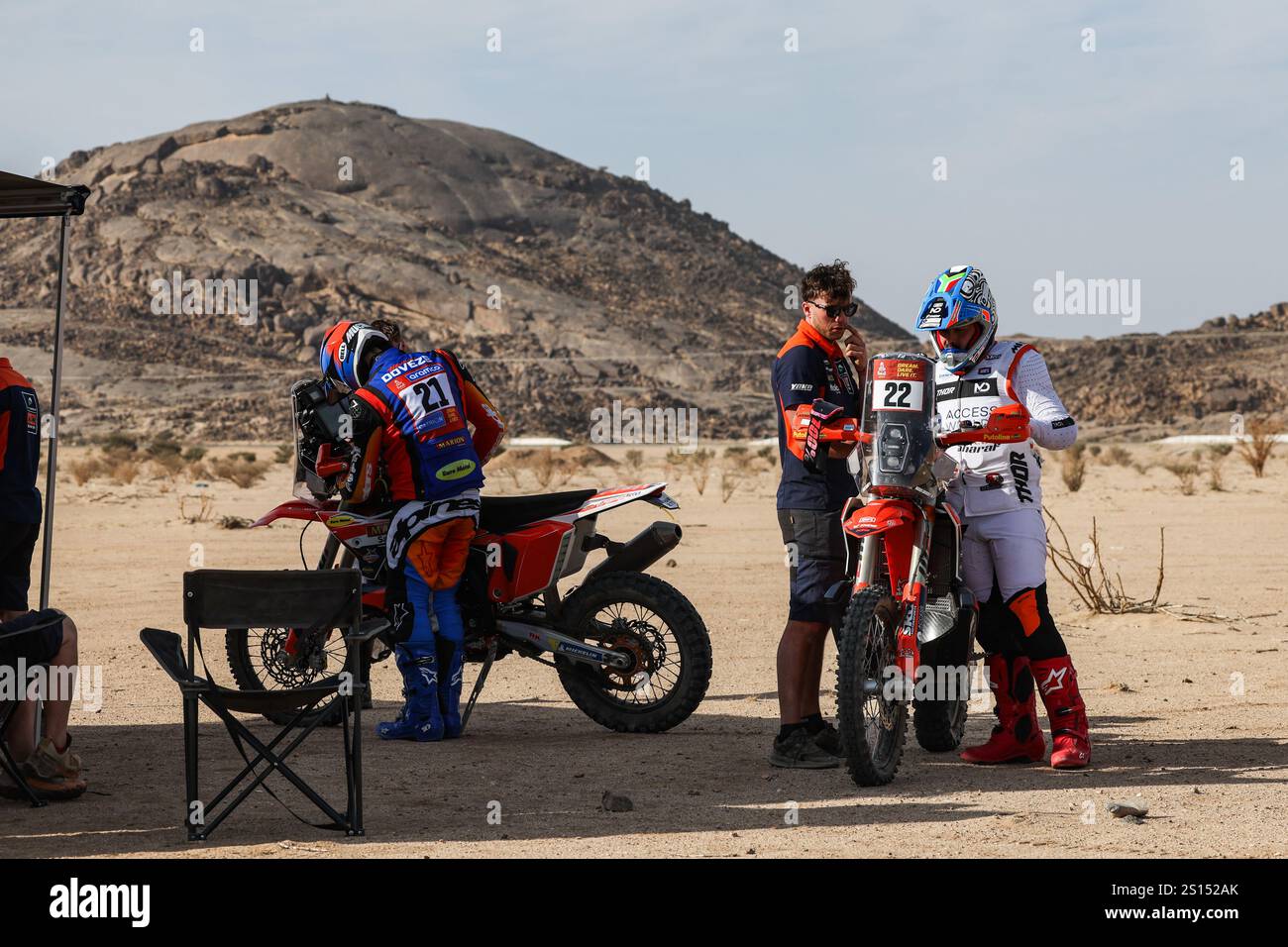 22 DOCHERTY Michael (zag), KTM, BAS World KTM Racing Team, FIM W2RC, Rally2, ambiance during the ...