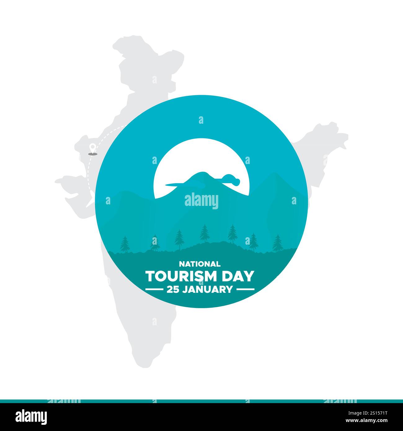 national tourism day vector illustration, national Tourism Day social ...