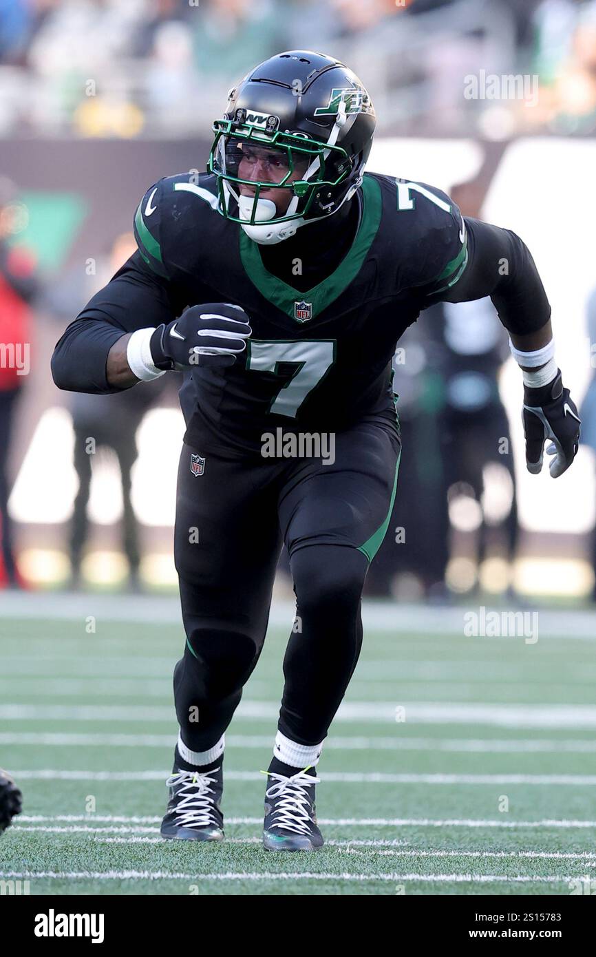 New York Jets defensive end Haason Reddick (7) in action against the ...