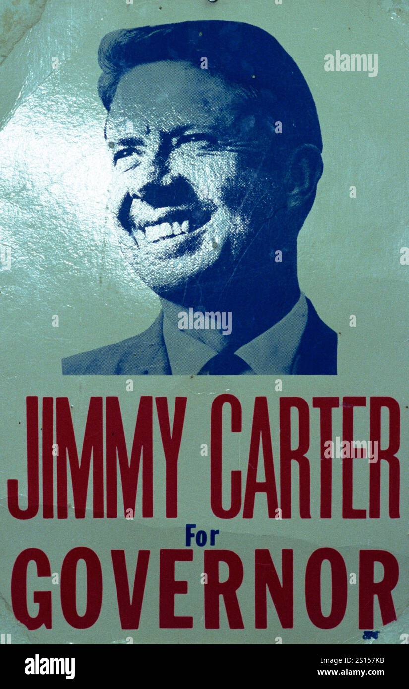 August 4, 1966 - Plains, Georgia, USA - This is a photo of a campaign ...