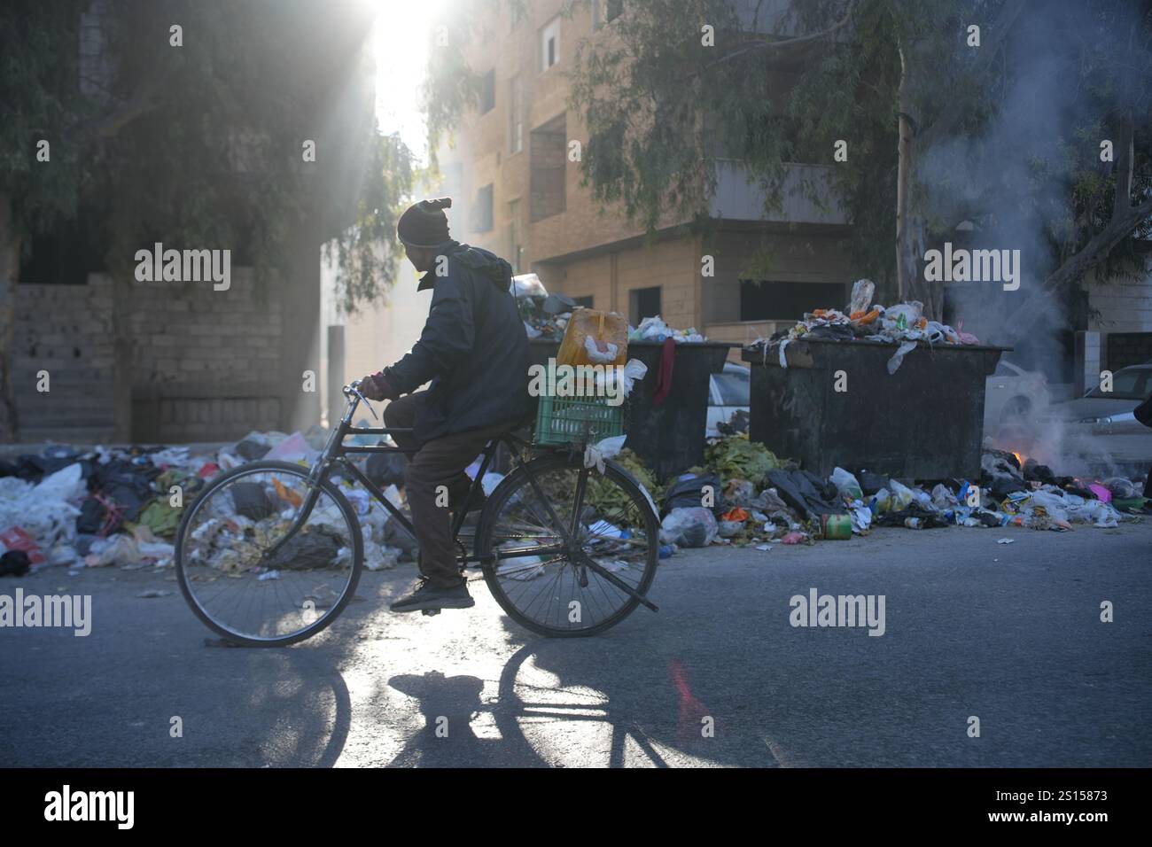 Daily life in the Syrian capital city Damascus pictured on December 18 ...