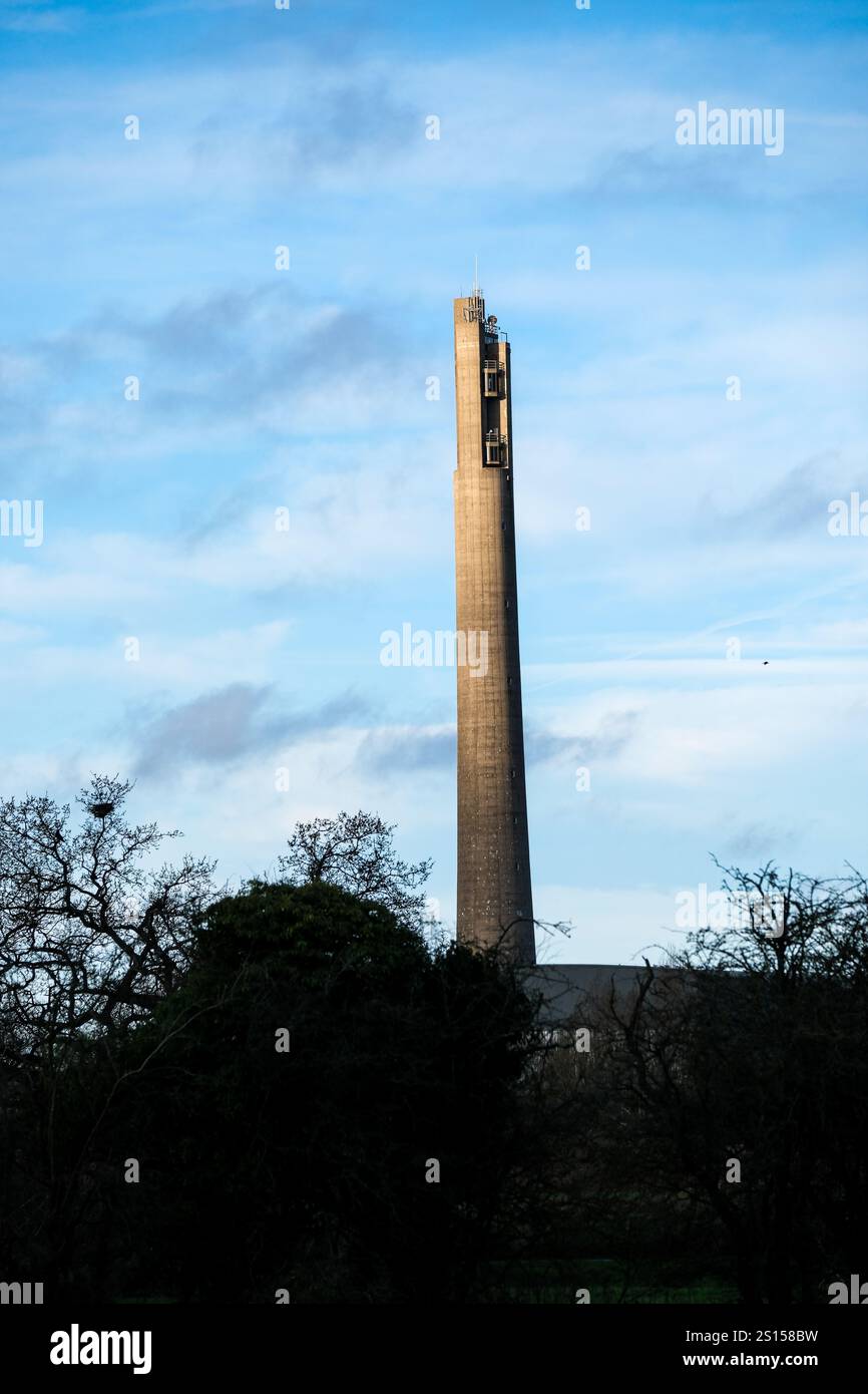 The National Lift Tower in Northampton, Northamptonshire, UK viewed ...