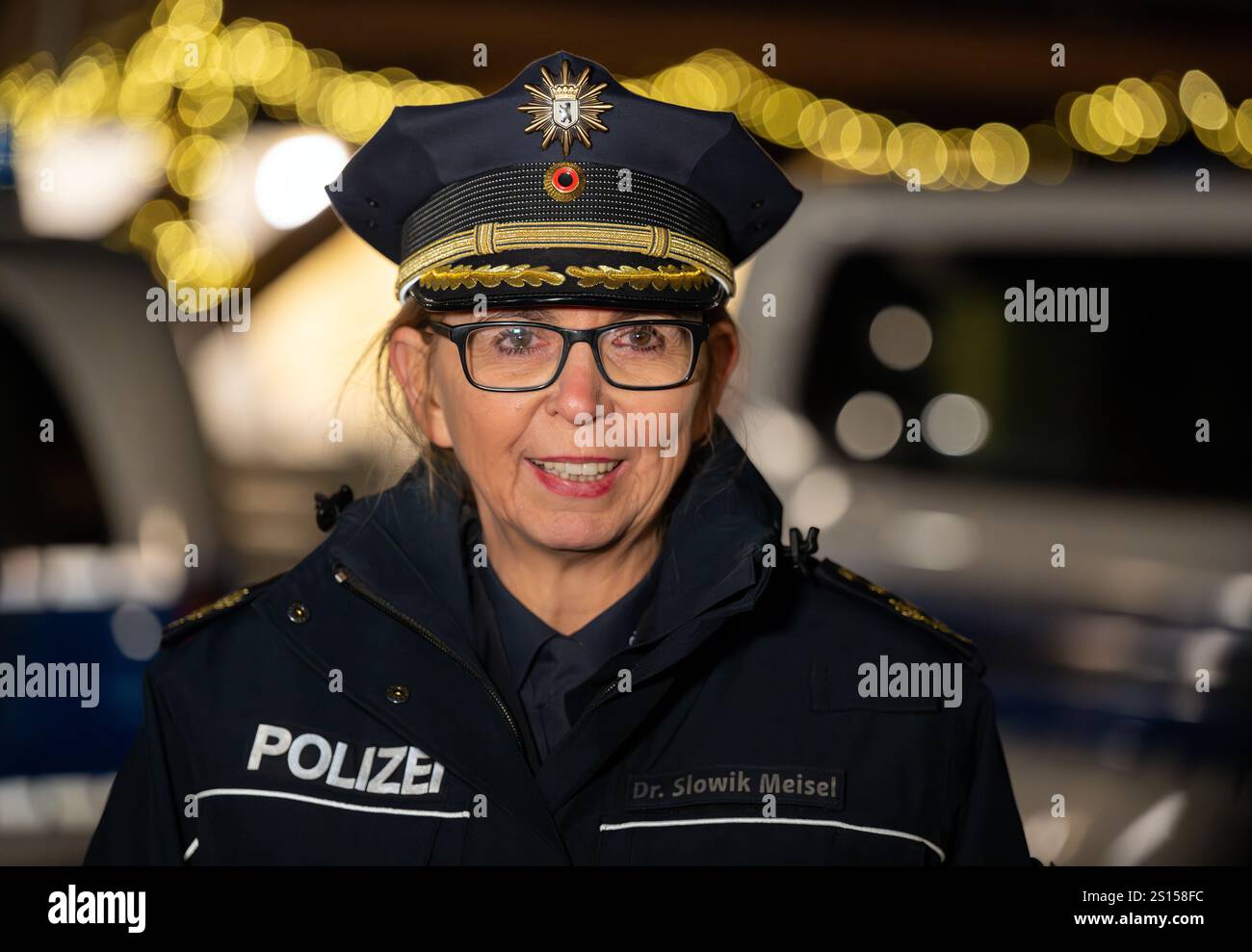 Berlin, Germany. 31st Dec, 2024. Police Commissioner Barbara Slowik ...