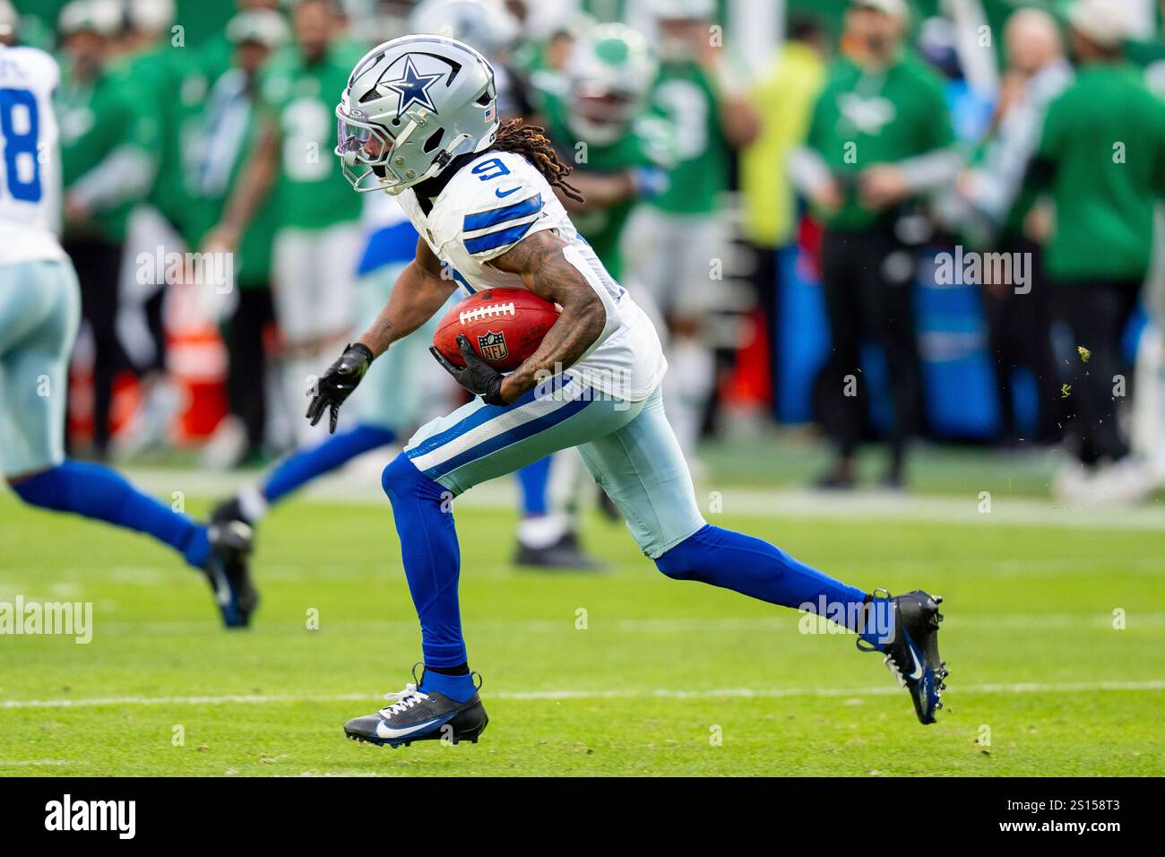 Dallas Cowboys wide receiver KaVontae Turpin (9) in action during the ...