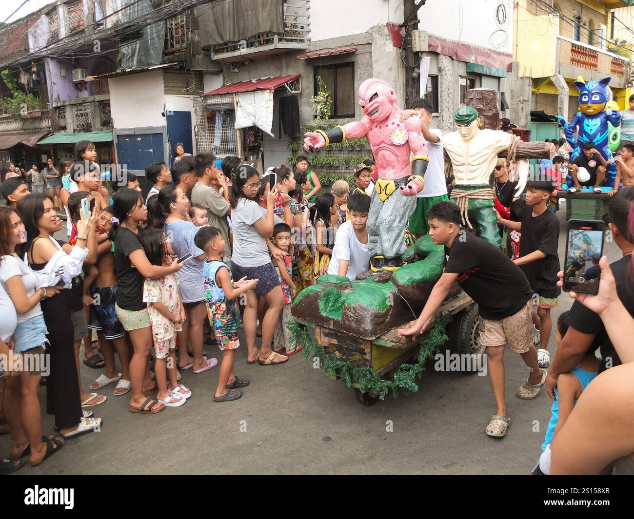 Malabon, Philippines. 31st Dec, 2024. Dragon Ball character, Kid Buu ...