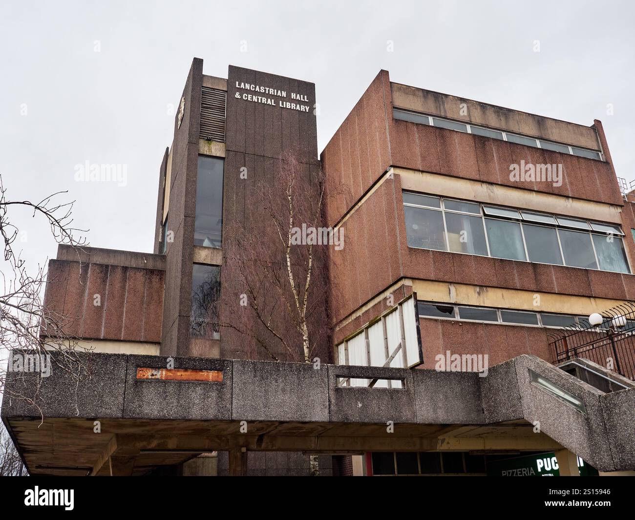 Swinton, Manchester, UK, 31-12-2024: Modernist architecture of ...