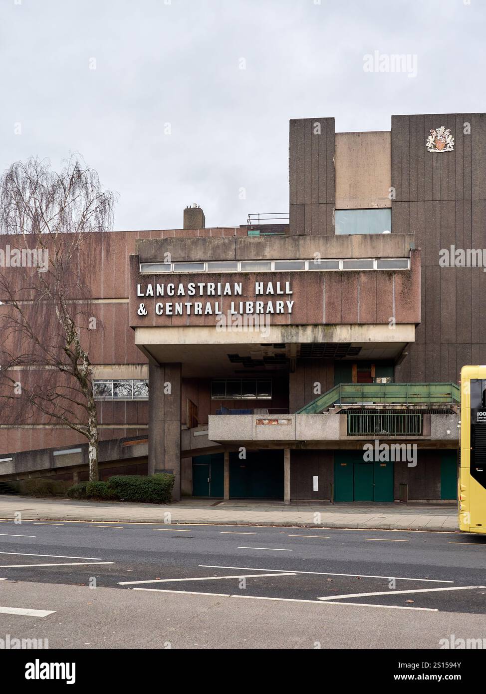 Swinton, Manchester, UK, 31-12-2024: Brutalist architecture of ...