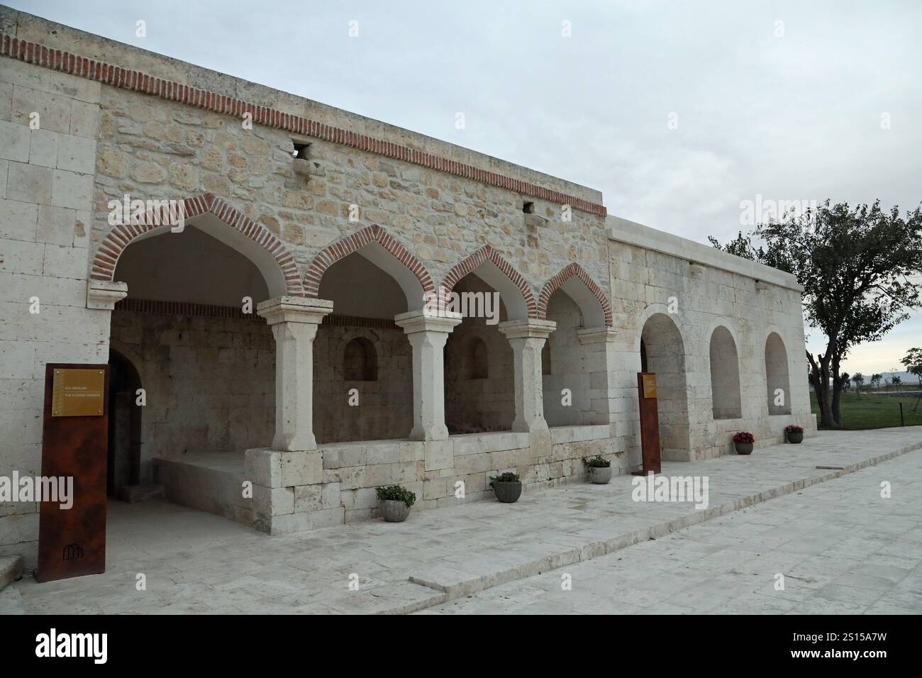 Part of the restored Imarat Complex in Karabakh Stock Photo - Alamy