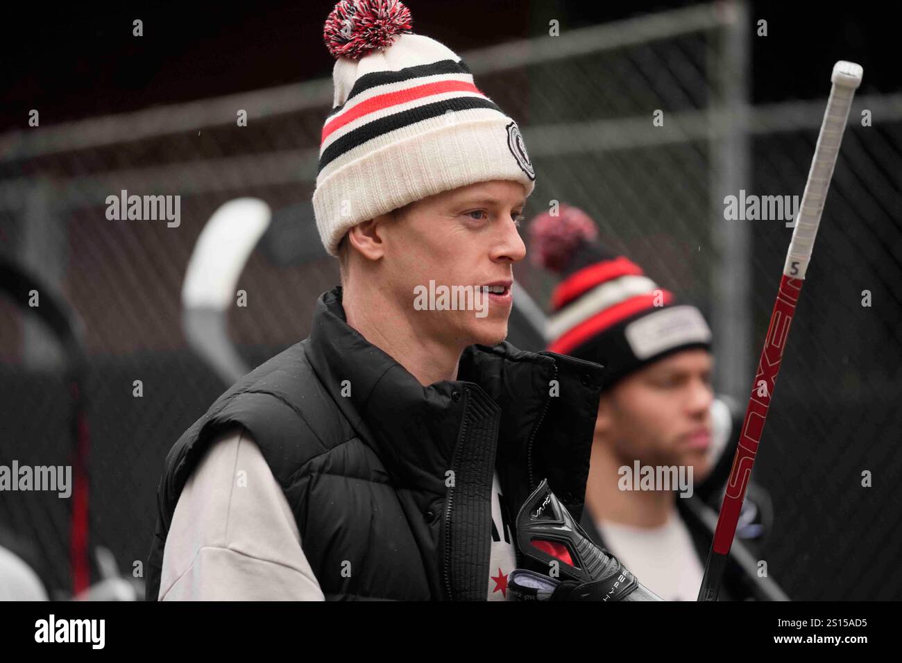 Chicago Blackhawks defenseman Connor Murphy arrives for the NHL Winter ...