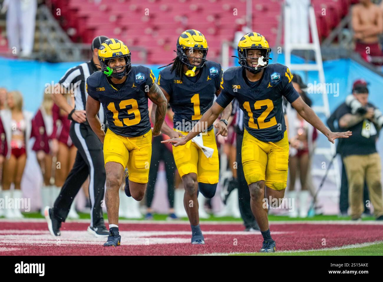 TAMPA, FL - DECEMBER 31: Michigan Wolverines defensive back Wesley ...