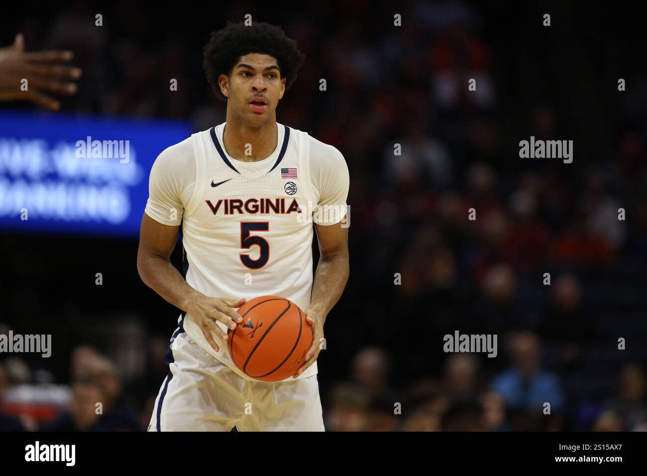 Charlottesville, VA, USA. 31st Dec, 2024. Virginia Cavaliers forward ...