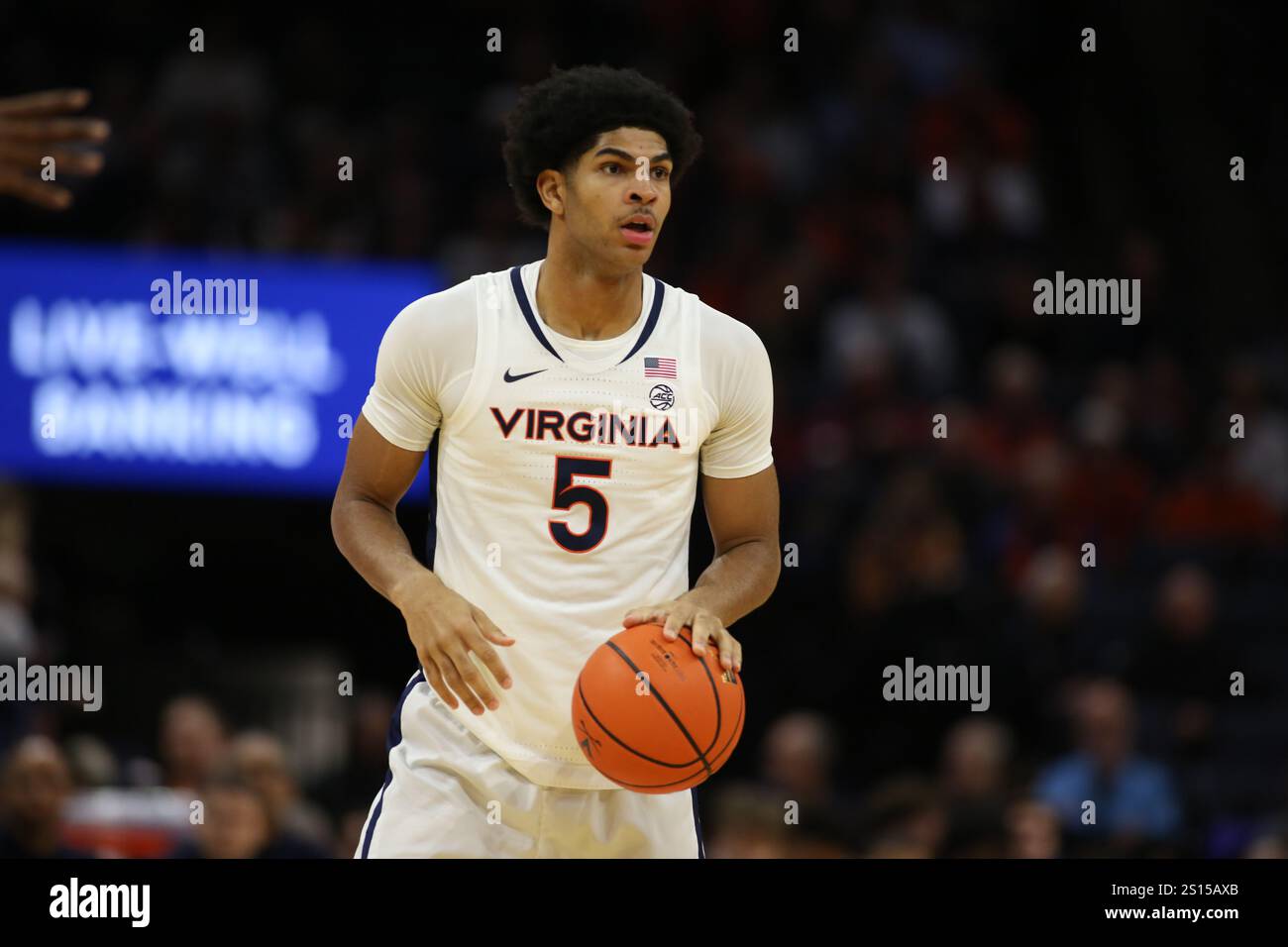 Charlottesville, VA, USA. 31st Dec, 2024. Virginia Cavaliers forward ...